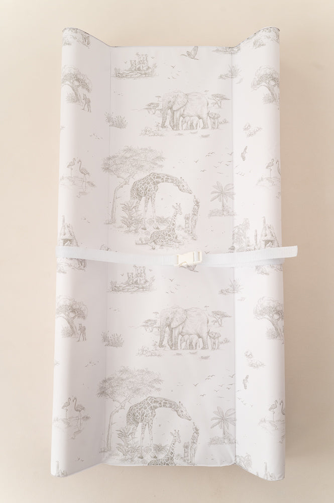 Safari Toile Contour Change Pad | The Gilded Bird – The Gilded Bird US